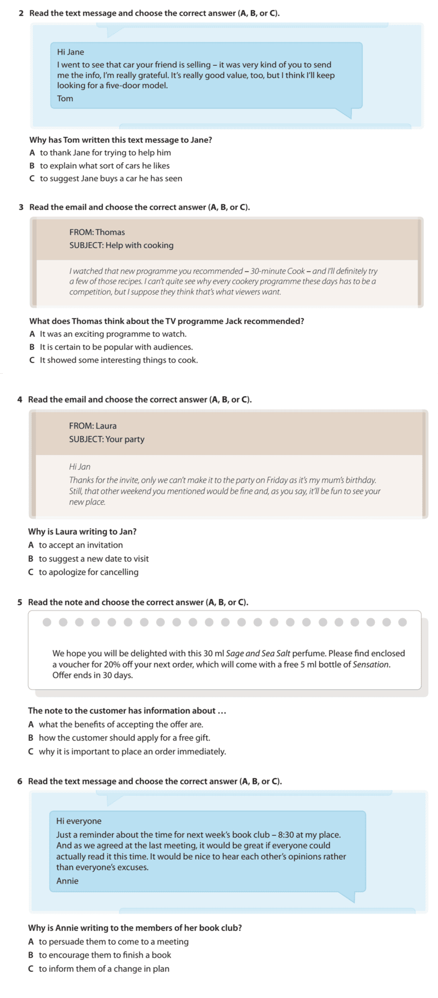 Prepárate para Oxford test of English