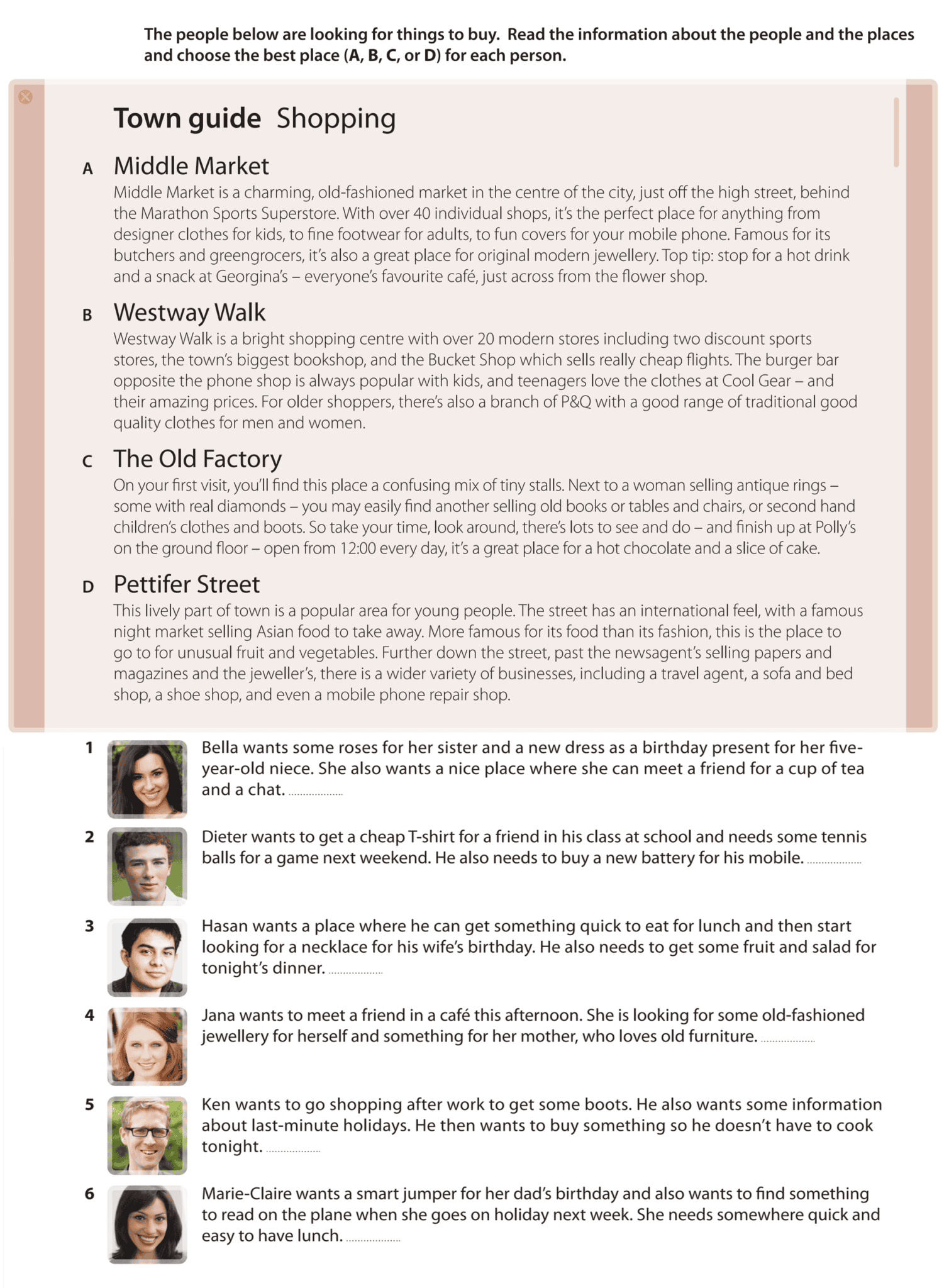 Prepárate para Oxford test of English